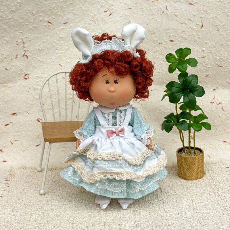 Одежда для куклы Potato Doll, 24 см, испанский стиль, набор для переодевания куклы Мия, зимнее плюшевое платье, подарок