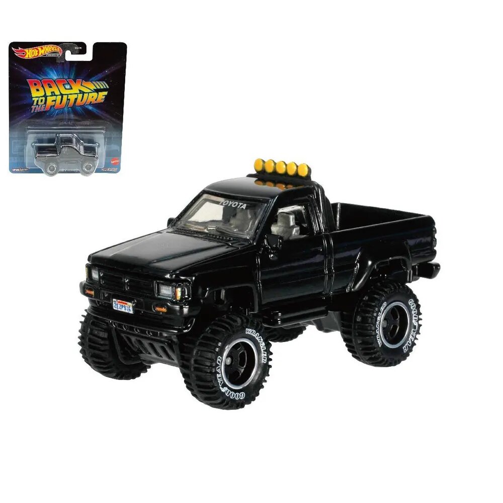 Машинка Hot Wheels коллекционная (оригинал) DMC55 Back To The Future 1987 TOYOTA PICKUP TRUCK