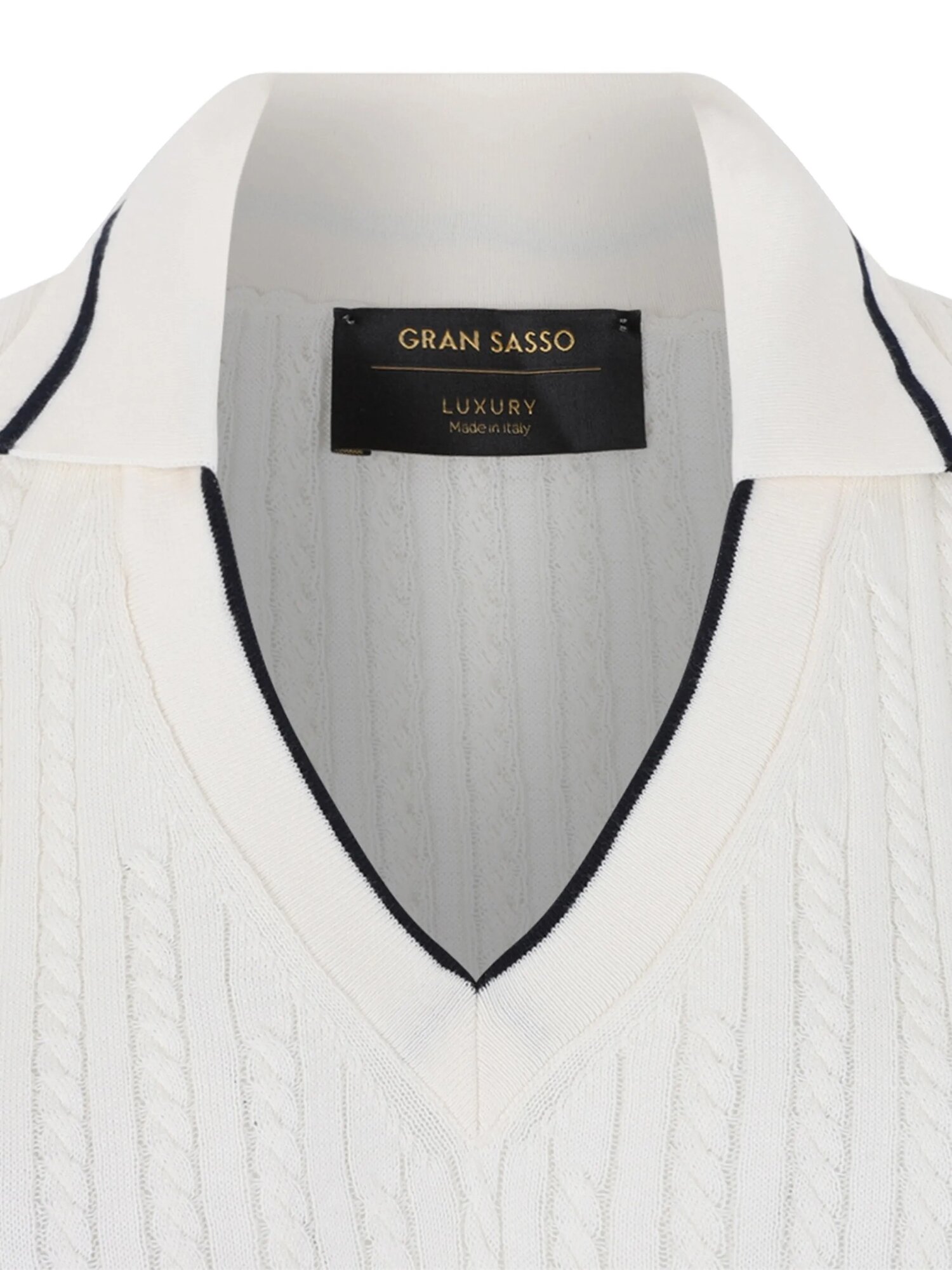 Джемпер Gran Sasso Cable-knit sleeveless jumper, размер 40, разноцветный — фото 1