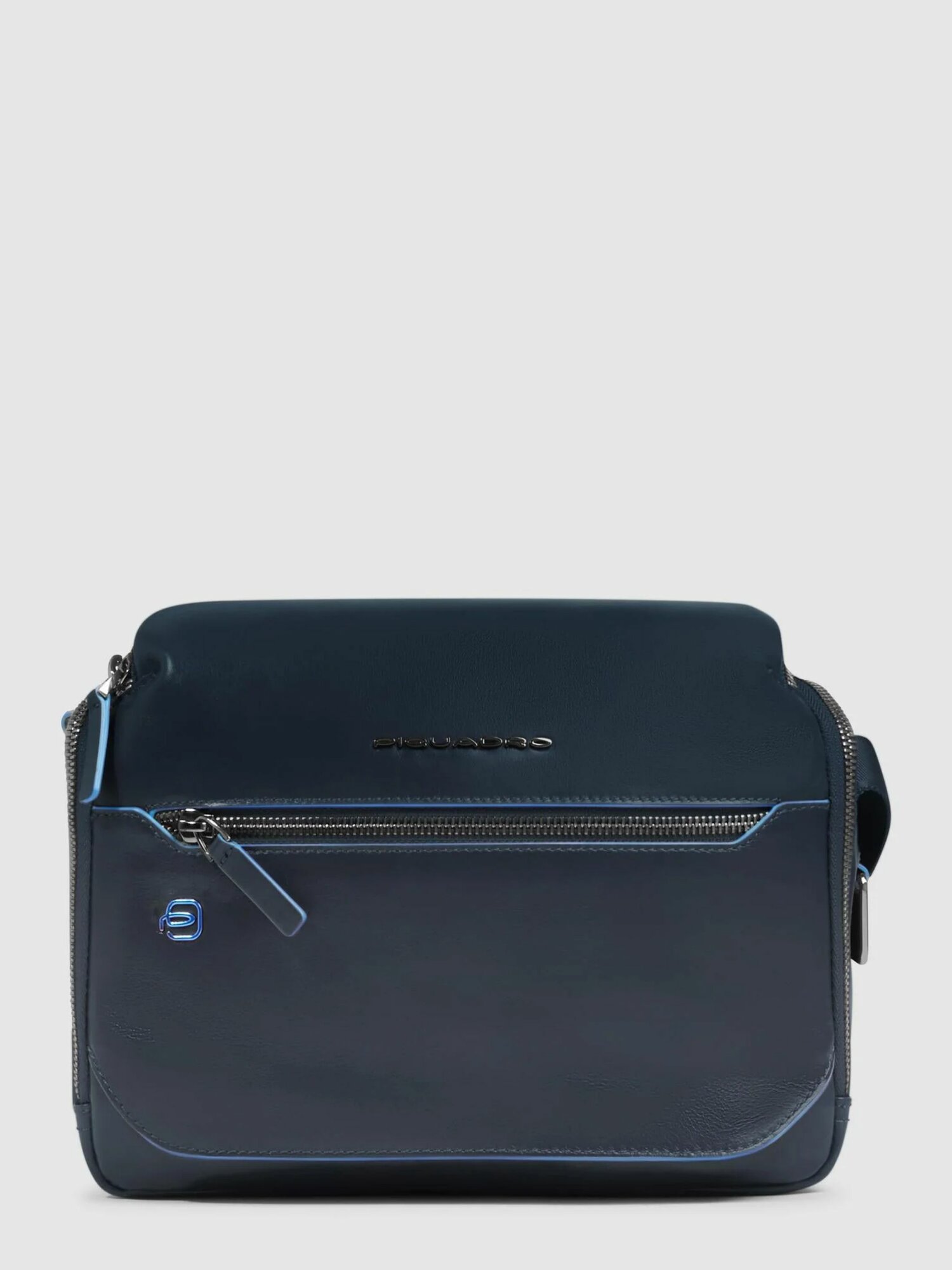 Сумка через плечо Piquadro Blue Square CA6900B2/BLU2, RFID-защита, темно-синий, натуральная кожа