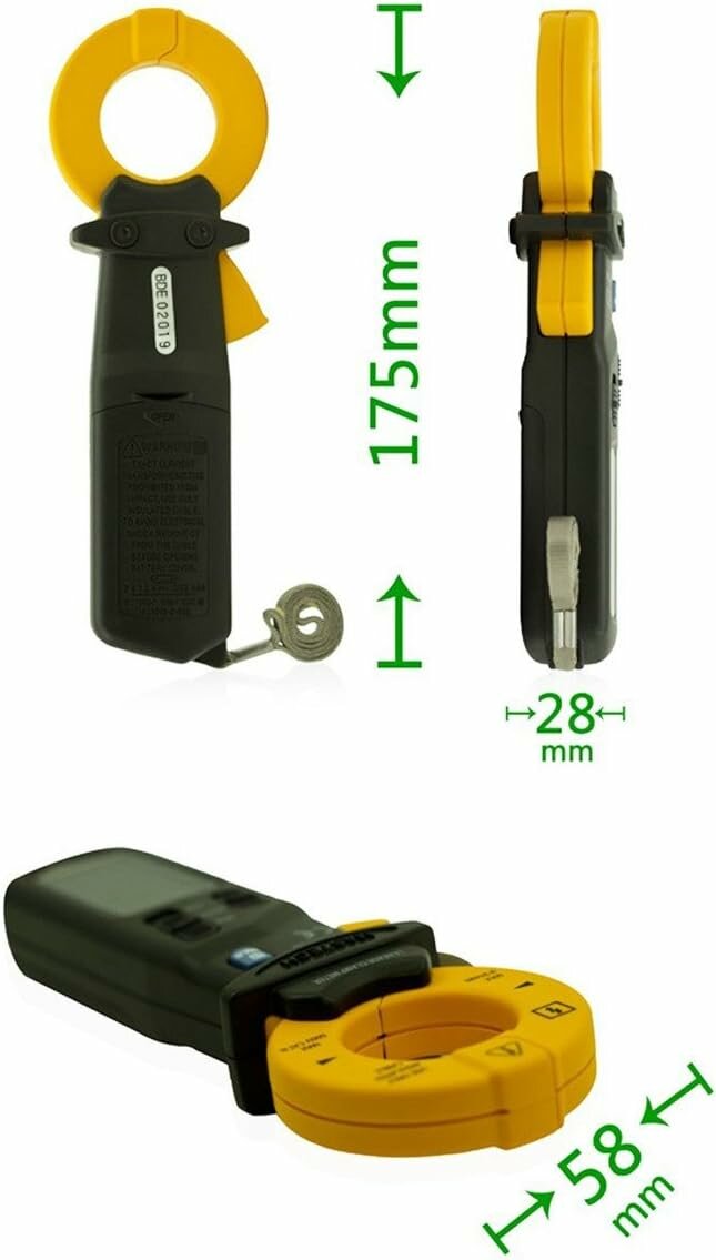 Высокоточные токовые клещи для измерение утечки MS2006B Mastech — фото 1