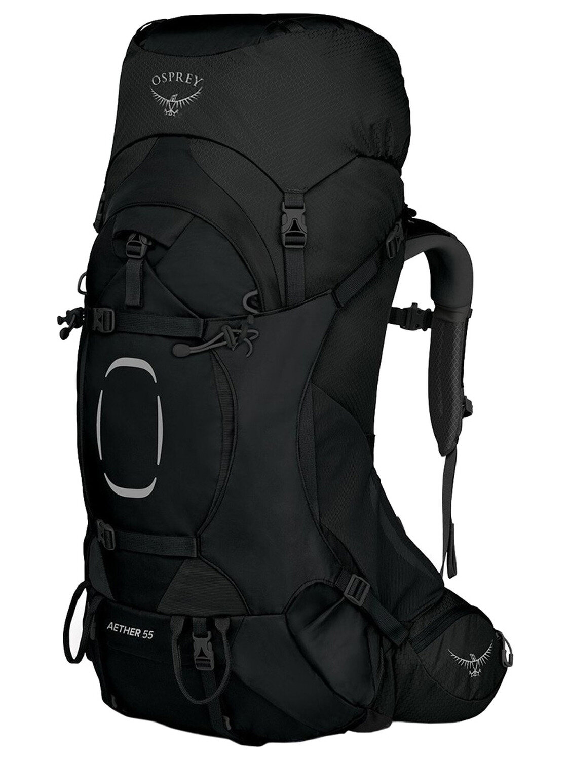 Рюкзак Osprey Aether 55 Black 2026 Черный, для мужчин