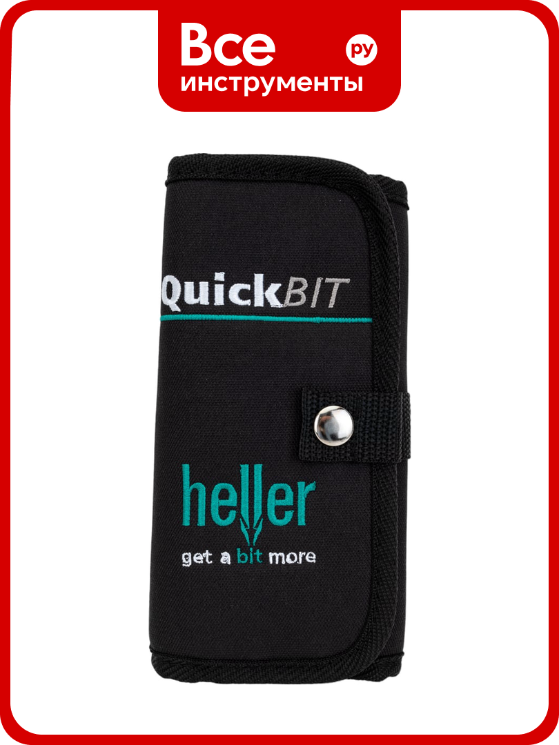 Набор перовых сверл (11 шт; 10-40 мм) Heller TD26508, шестигранный хвостовик HEX, комплект для столярных работ