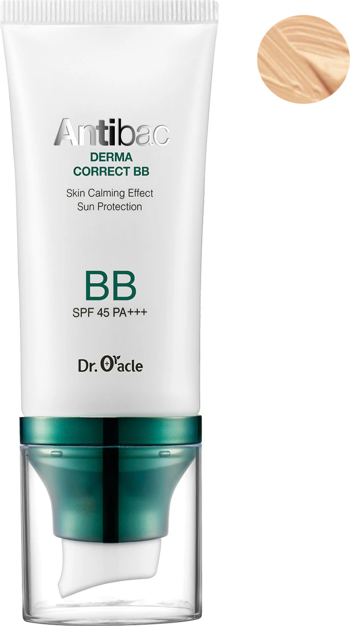 Dr. Oracle Корректирующий BB крем с матовым финишем SPF45 PA+++ Antibac Antibac Derma Correct BB SPF45 PA+++ 90 шт.