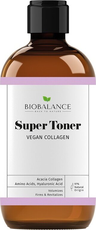 BIOBALANCE Тоник для лица с коллагеном Super Toner Vegan Collagen