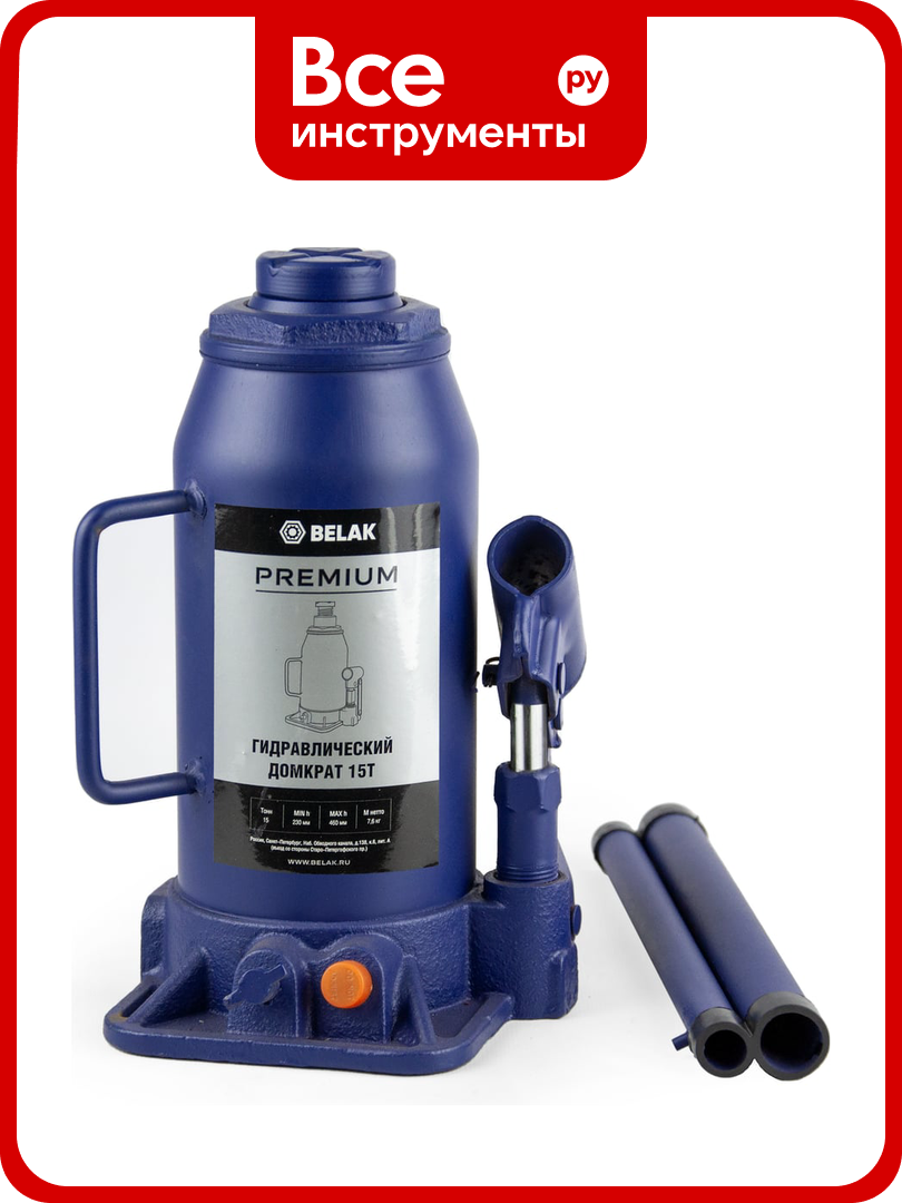 Гидравлический домкрат BELAK PREMIUM 15 т BAK.30018