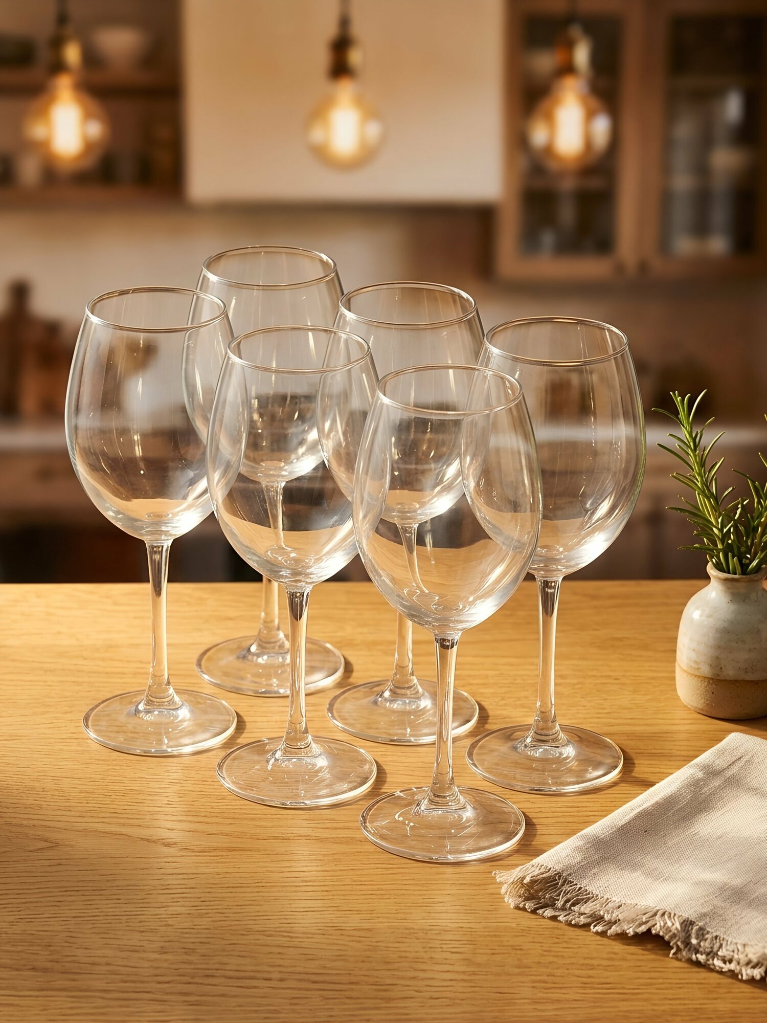 Бокал для вина, 590 мл, стекло, 6 шт, Pasabahce, Enoteca, 44738В