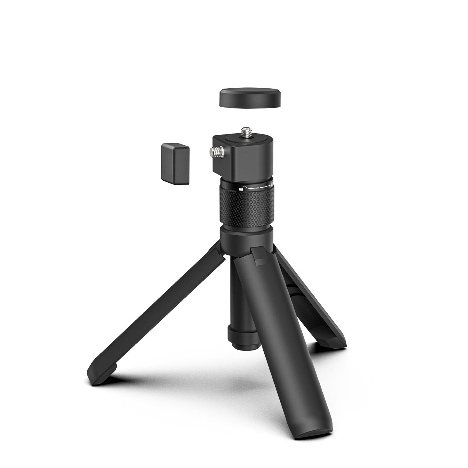 Штатив-палка для селфи с вращением на 360°, подходит для Insta360 X3/X4/X5, OSMO360 для создания эффекта «замороженного времени», портативное крепление для экшн-камер, два винта 1/4 дюйма, идеально подходит для панорамных и экшн-камер.