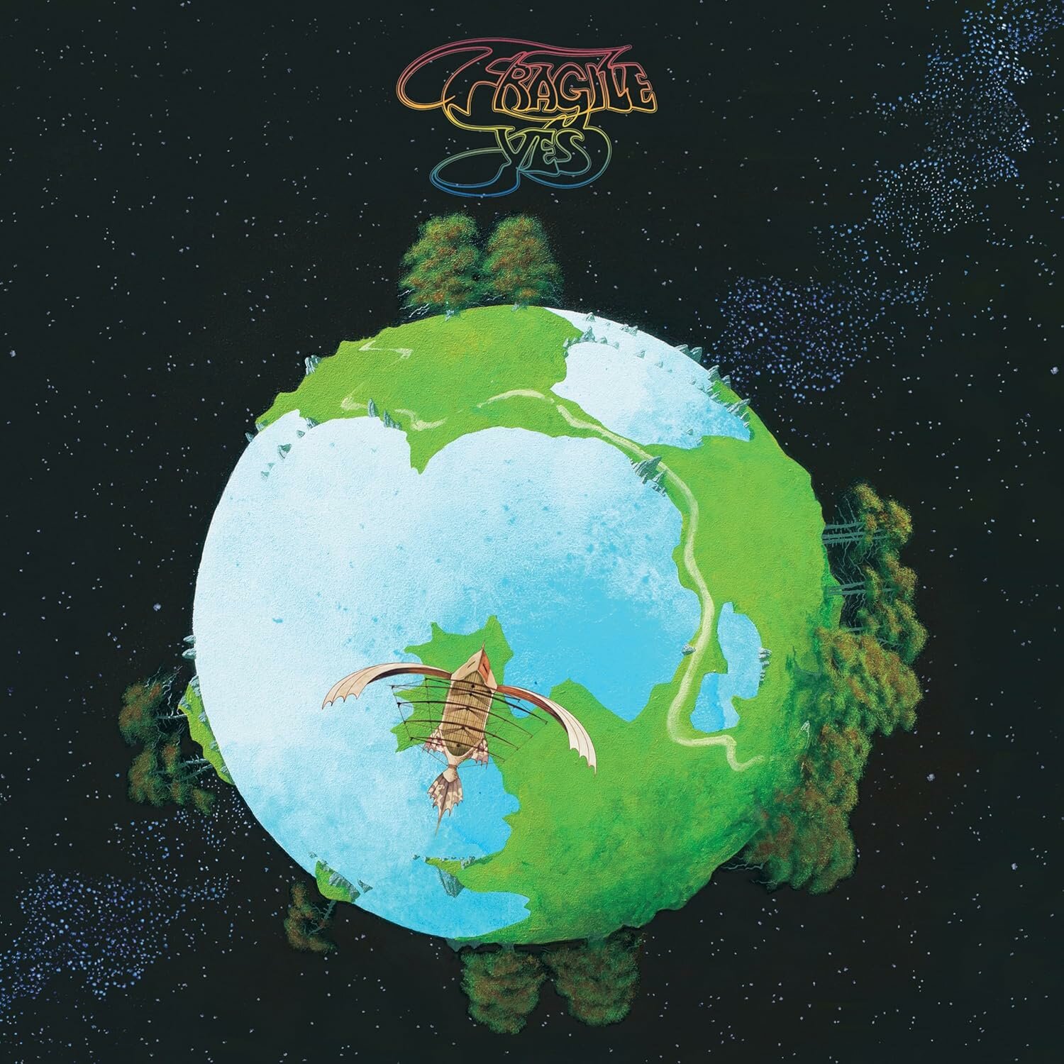 Yes. Fragile (LP, Limited Edition, Reissue, Green/Виниловая пластинка)