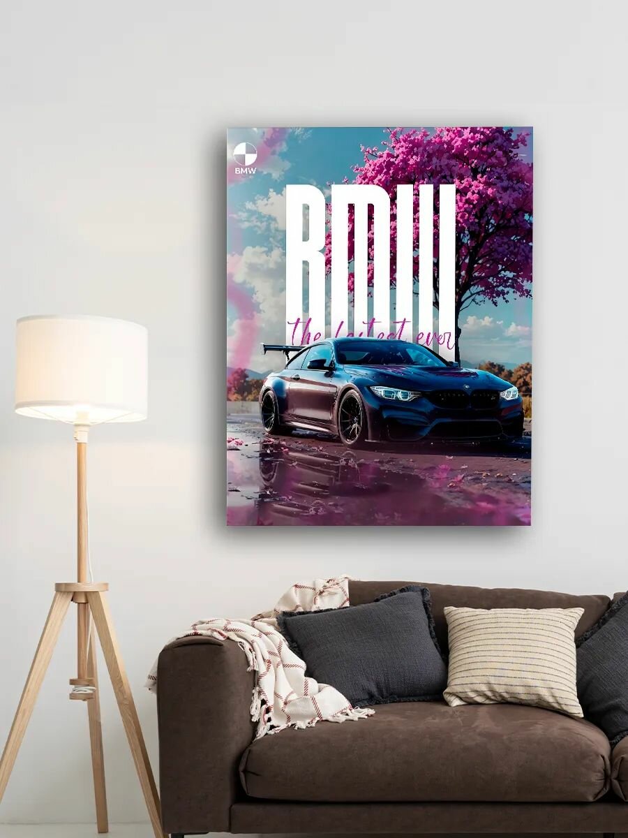 Постеры на стену авто Bmw , плакат 1шт, А2 размер. — фото 1