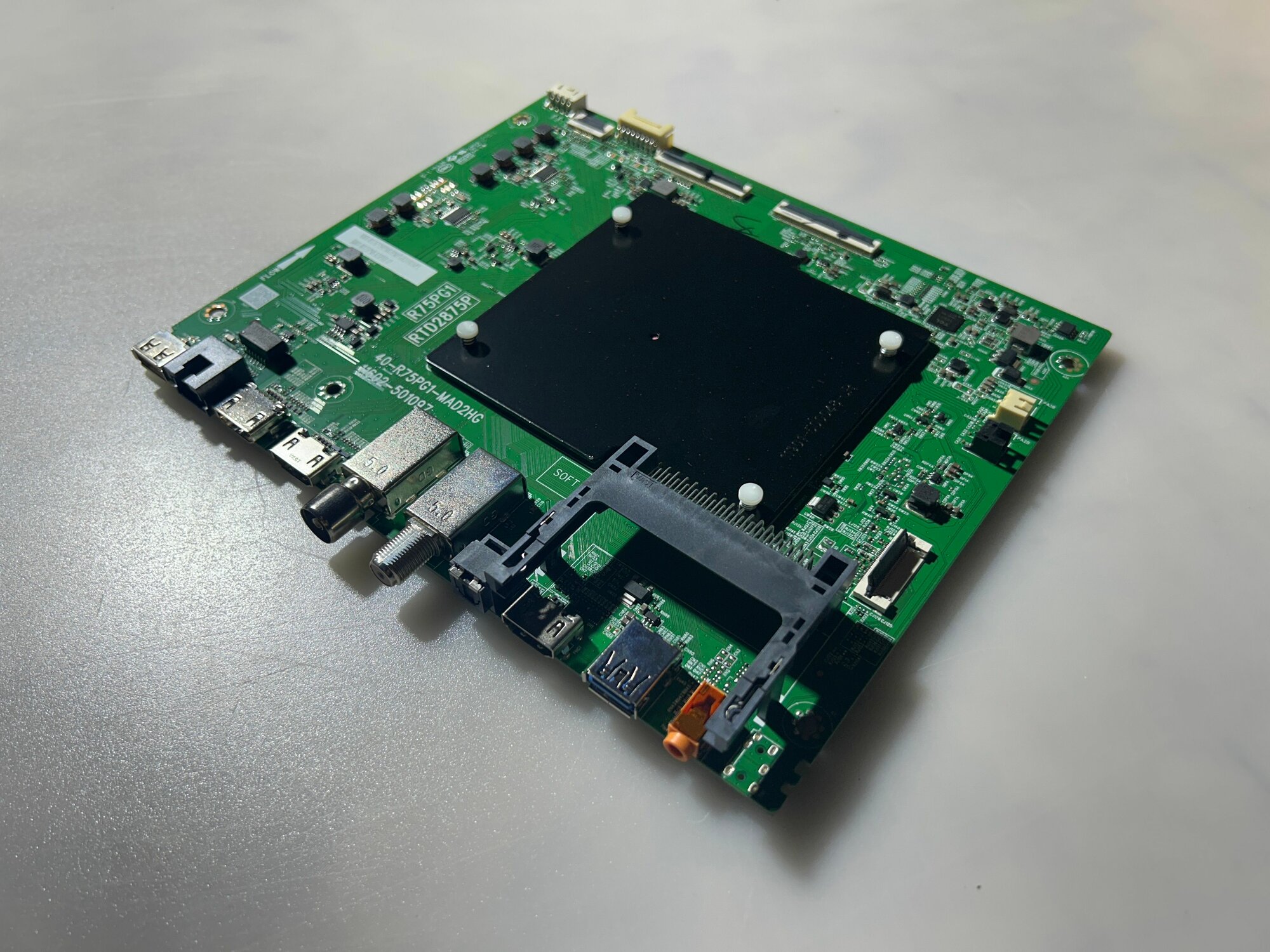 Плата основная (40-PR75PG1-MAD2HG), для ТВ TCL 65P755 PRO