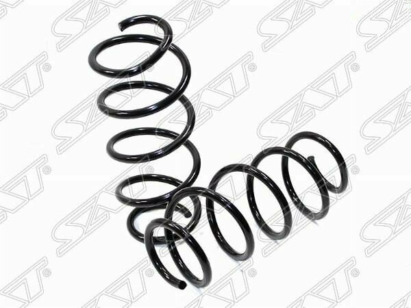 Комплект пружин 2шт передние SAT ST-1K0411105AJ Skoda OCTAVIA 04-12/VW JETTA 10- LH=RH