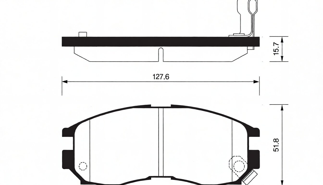 Колодки тормозные дисковые Mitsubishi Galant 1.8-2.0TD 87-96/Space Wagon 91-98 SP1134 Sangsin brake