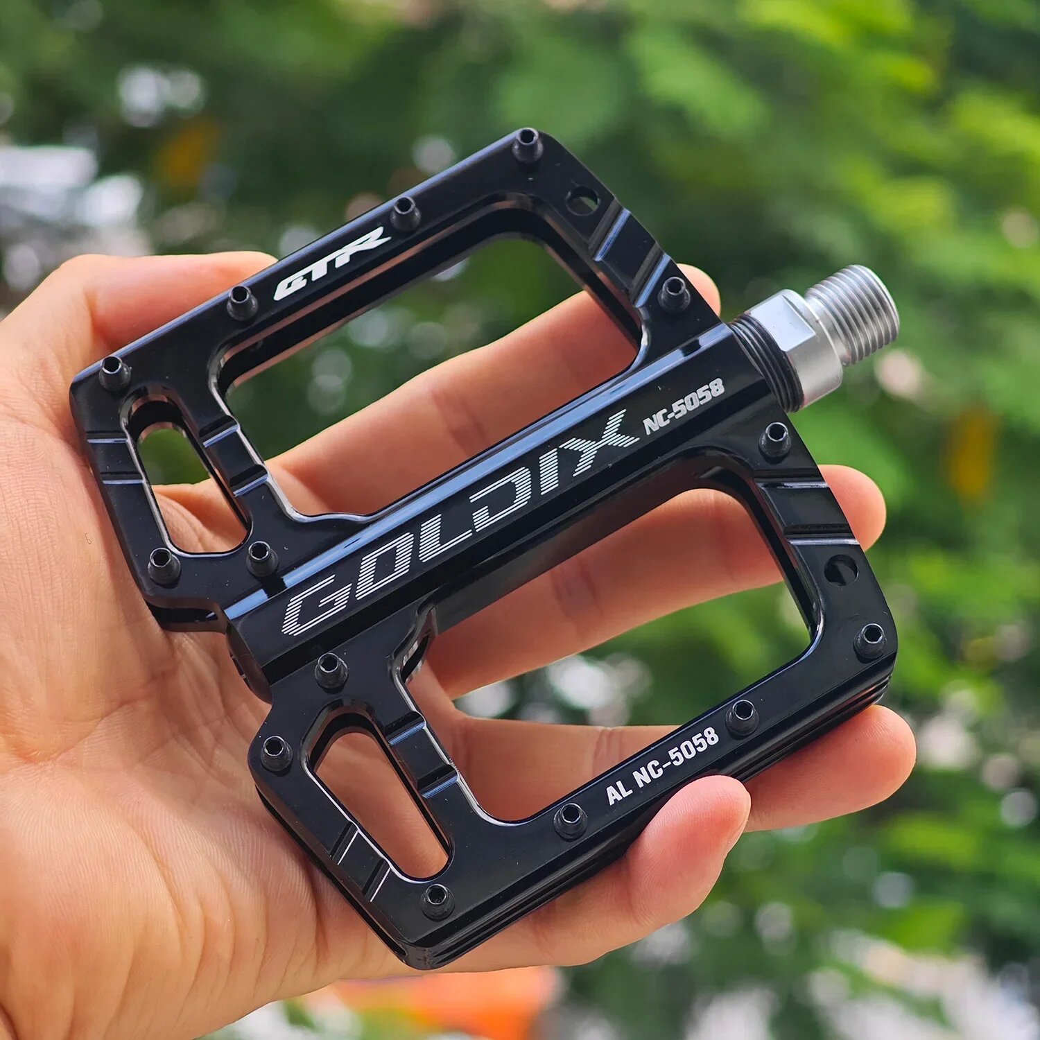 GOLDIX Педали для MTB, черные, алюминиевые