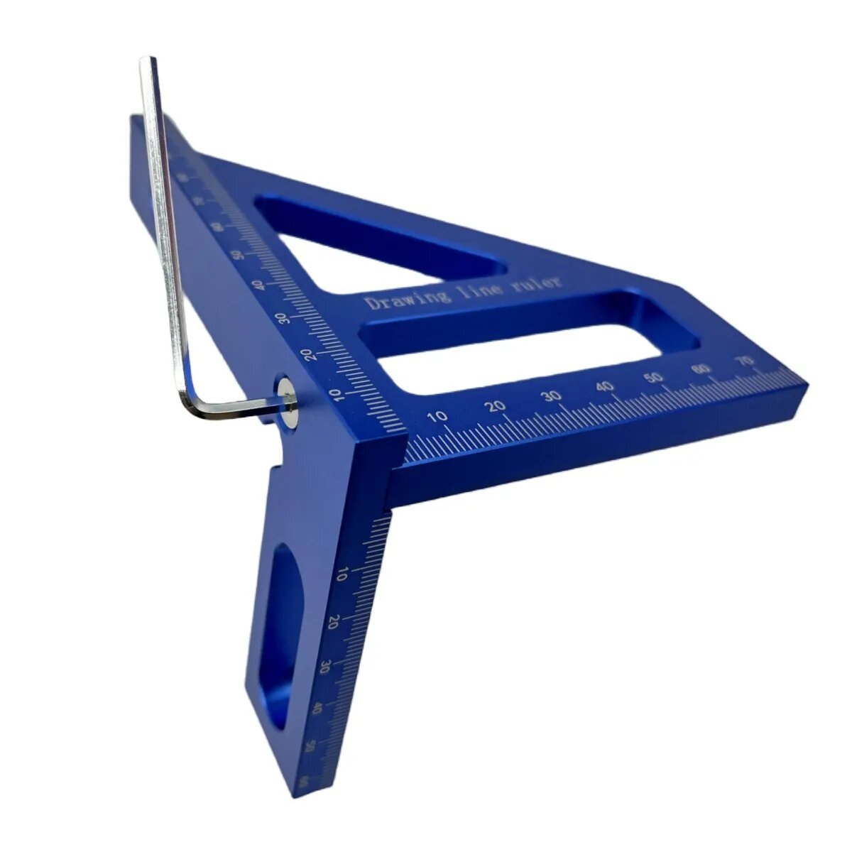 Угольник столярный Wnew 45/90 градусов из алюминия
