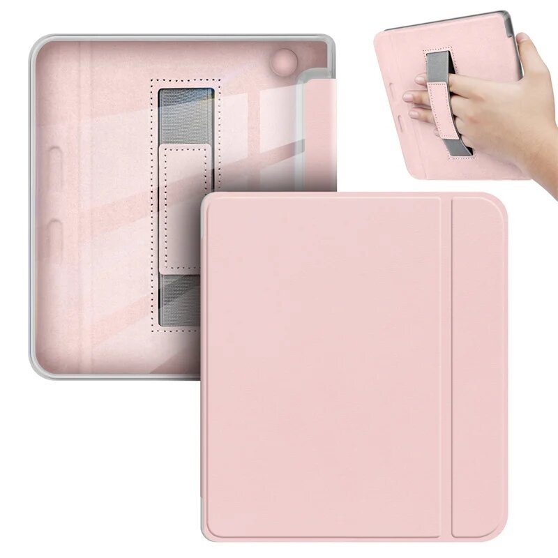 Прозрачный чехол OPUYYM для Kobo Libra Colour 2024/2021 7" Розовый, KOBO Libra Colour 7, Pink