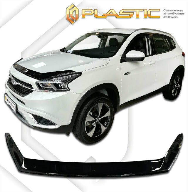 Дефлектор капота для Chery Tiggo 7 2018-н. в. Classic черный