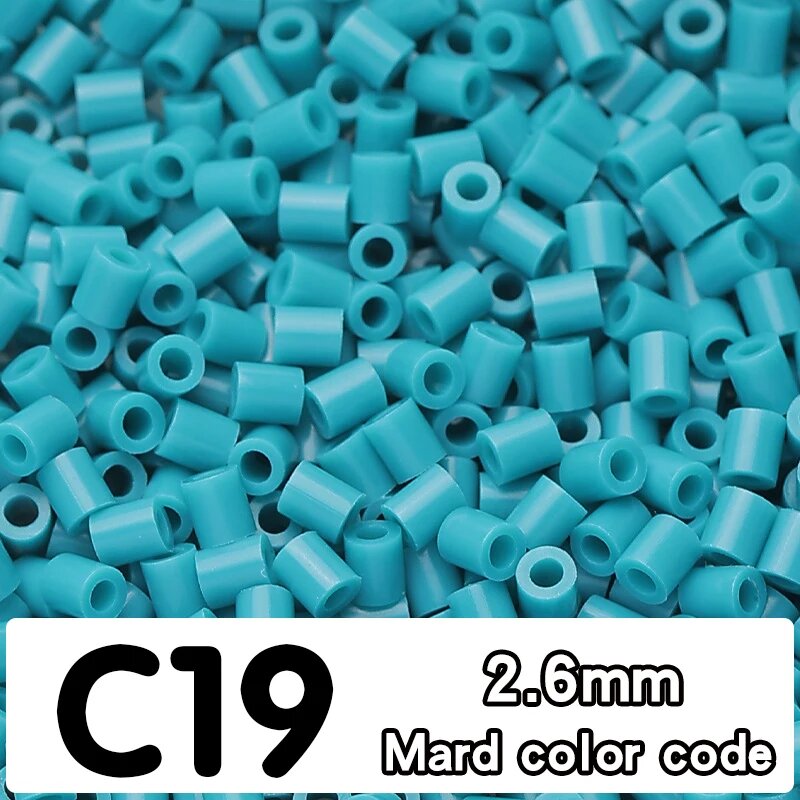 Бусины hama 2.6 мм, цвет 1000Pcs-L88, 1000 шт.