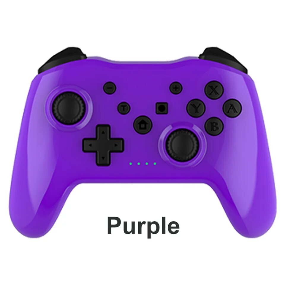 Беспроводной геймпад Purple для Nintendo Switch, PS3, ПК