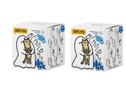 Фигурки 52Toys Behold My Cat, 2шт, цвет: random