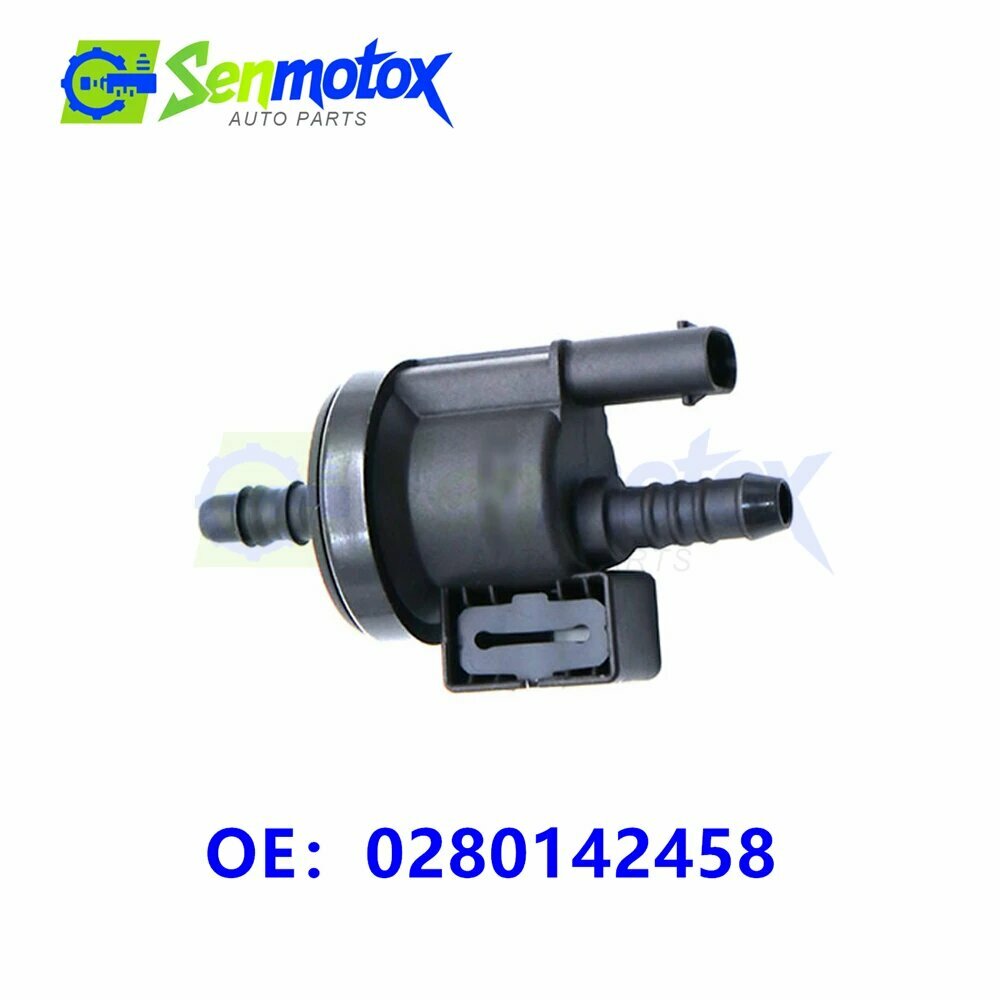 0280142458 Для Audi A3 A4 R8 Seat EXEO Q7 VW Golf S5 S6 S8 GTI Jetta 0280142459 Электромагнитный клапан продувки адсорбера паров топлива 06H906517B