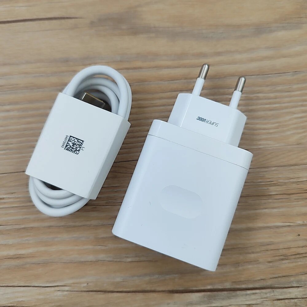 Зарядное устройство Realme 33W SuperVOOC EU, кабель Type-C 1 м