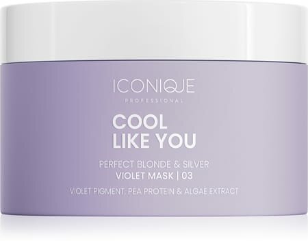 Маска для волос ICONIQUE Professional COOL LIKE YOU Perfect Blonde & Silver Violet, 200 мл