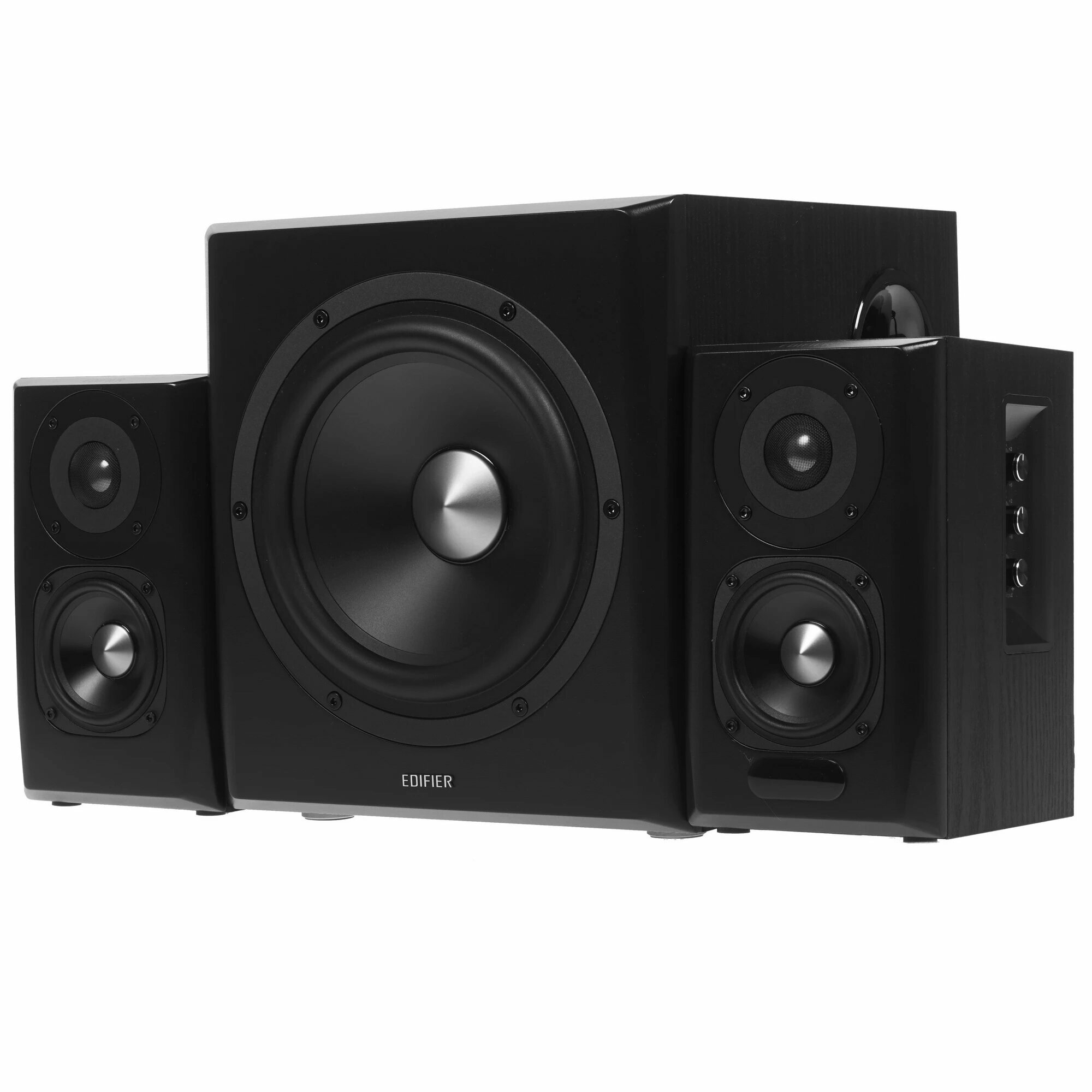 Акустика Edifier S351DB, 2.1, 150 Вт, пульт, BT, S/PDIF, Black