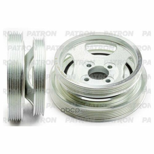 Шкив коленвала FIAT Doblo (119) 1.3 D Multijet 2005/10- (223 A9.000) (произведено в Турции) Patron PP1080