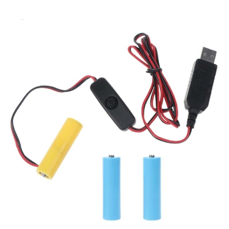 USB-кабель питания от батареек AA, 2m