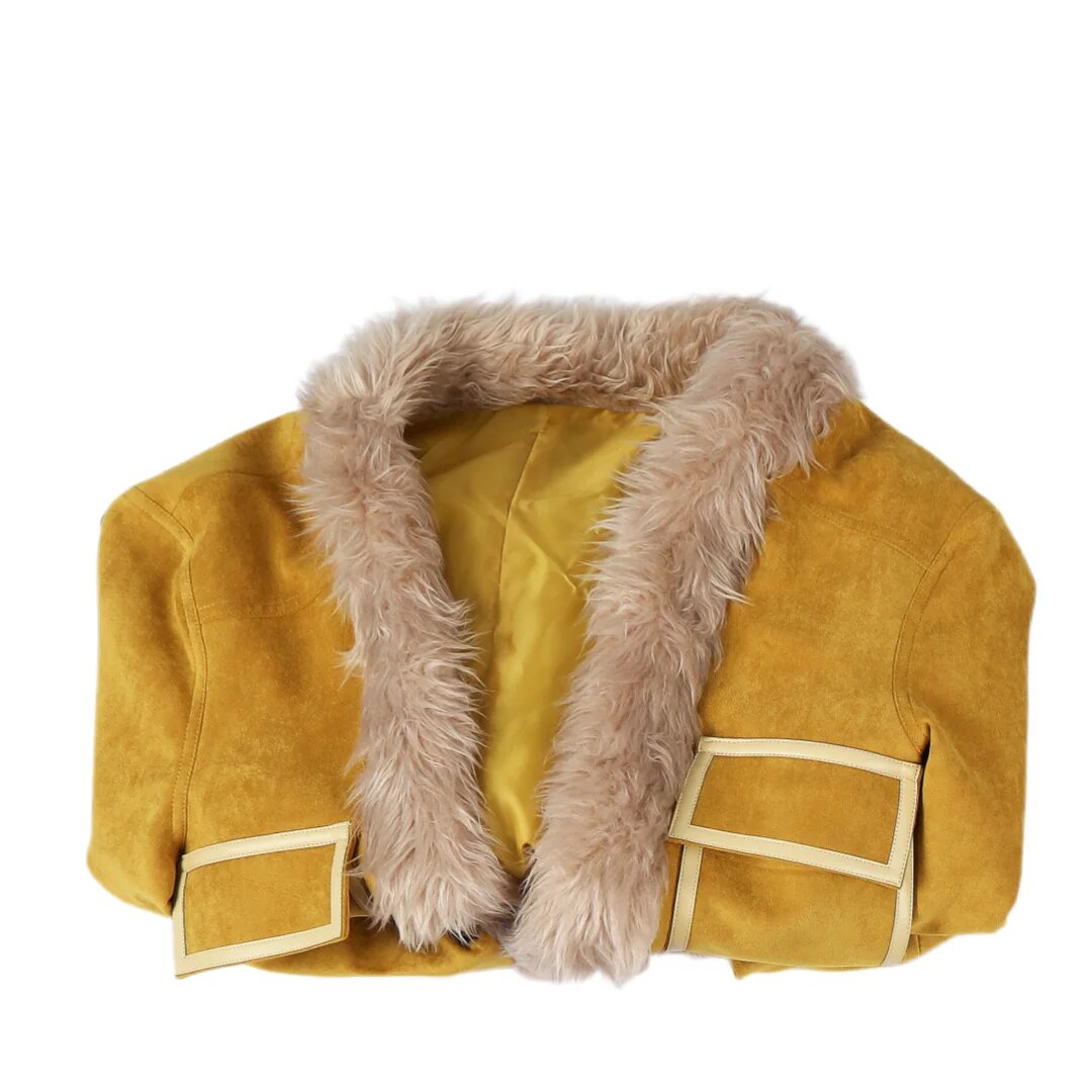 Костюм Бугги для косплея из полиэстера Желтый, S, Coat