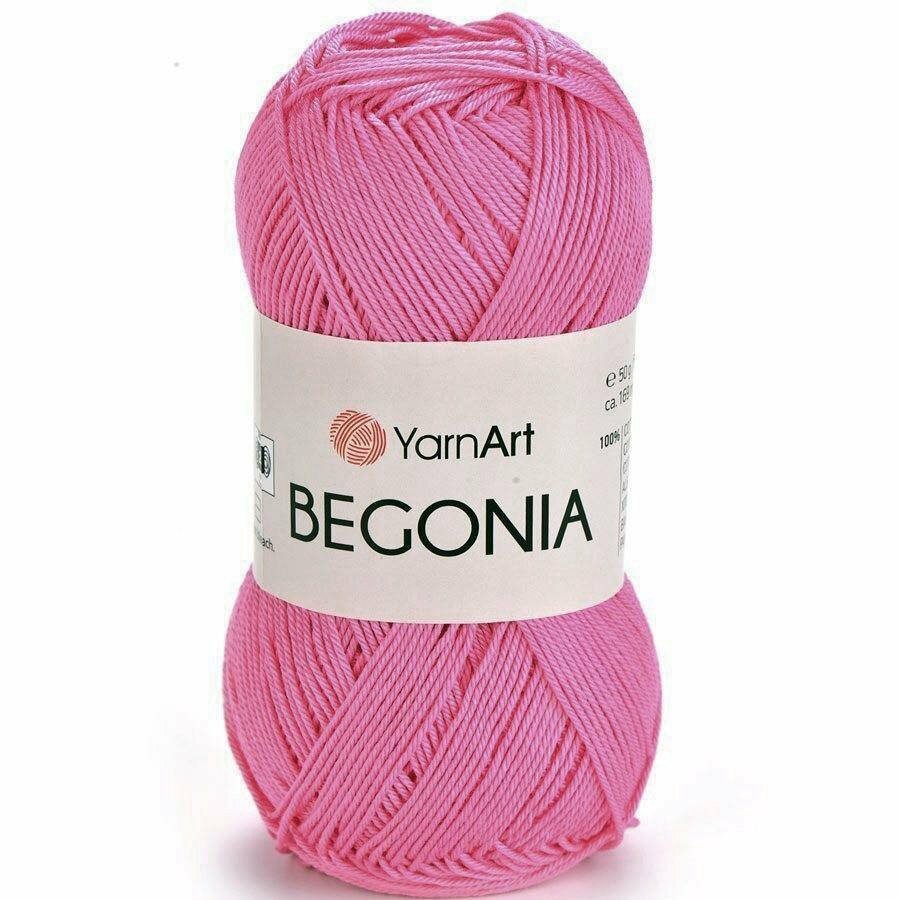 Пряжа Yarnart BEGONIA 5001 яр. розовый (5 мотков)