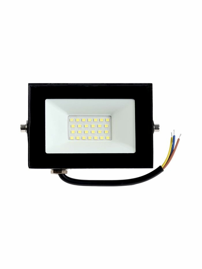 Прожектор светодиодный VKL electric Electric, 30 Вт, 3600 лм, 6500К, IP65, 220 В чёрный, свечение холодное белое