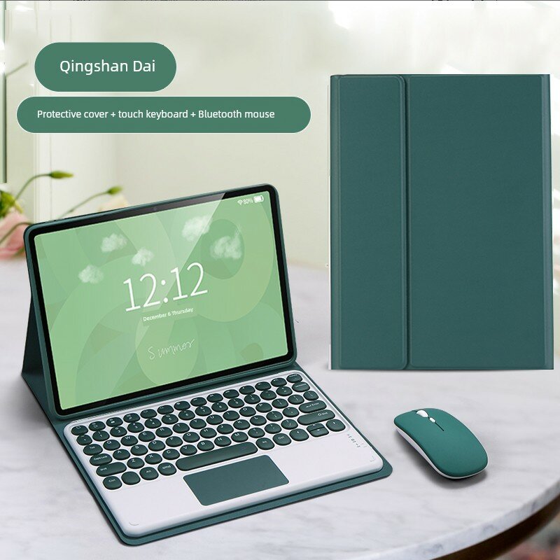 Подходит для защитного чехла Redmi Pad SE 11inch с Bluetooth-клавиатурой, защитного чехла для планшета Redmi Pad SE,