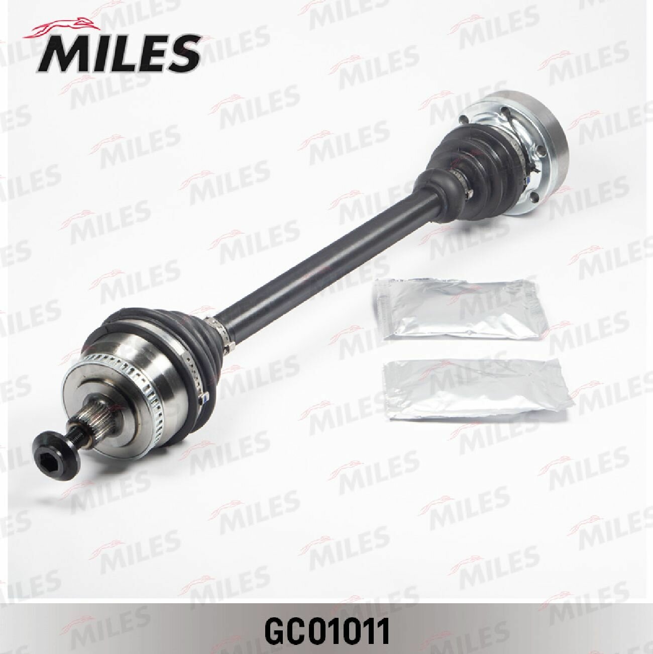 Привод в сборе AUDI A4 I/SKODA/VW PASSAT V 1.8-2.0 95-05 лев. +ABS