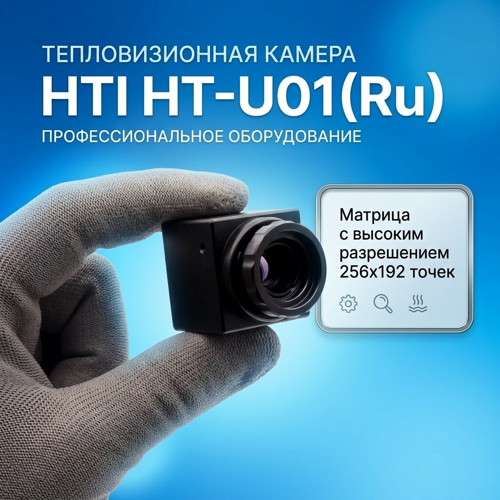 Цифровой тепловизионный модуль HTI НТ-U01 с матрицей 256x192