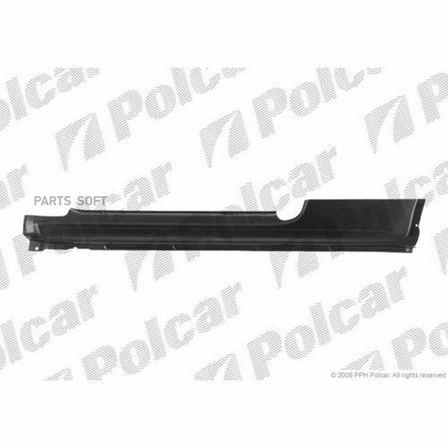 Порог (R) CORSA/COMBO C, 07.00-10.10 от официального дистрибьютора, POLCAR, артикул 555642