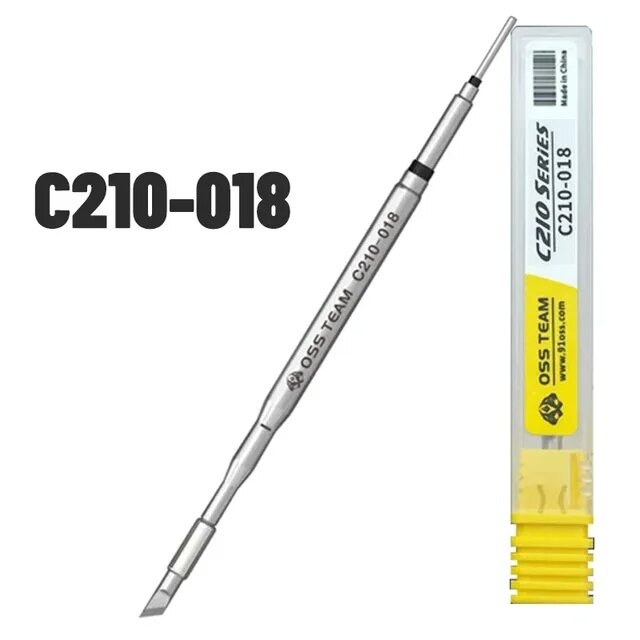 Жало OSS Team C210-018 для паяльника T210, совместимых паяльных станций