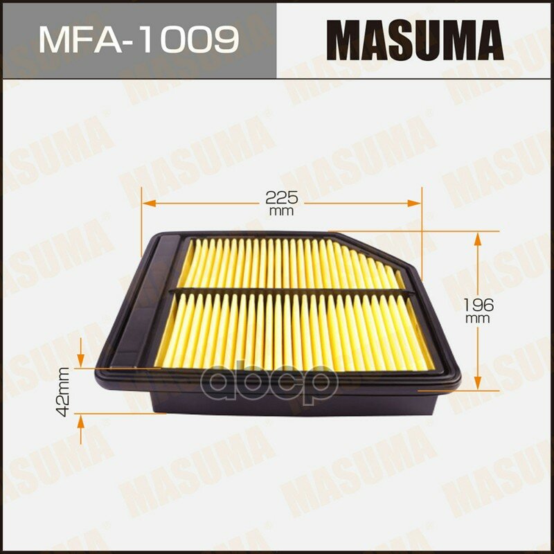 Воздушный фильтр A-886V MASUMA (1/40) Masuma арт. MFA1009