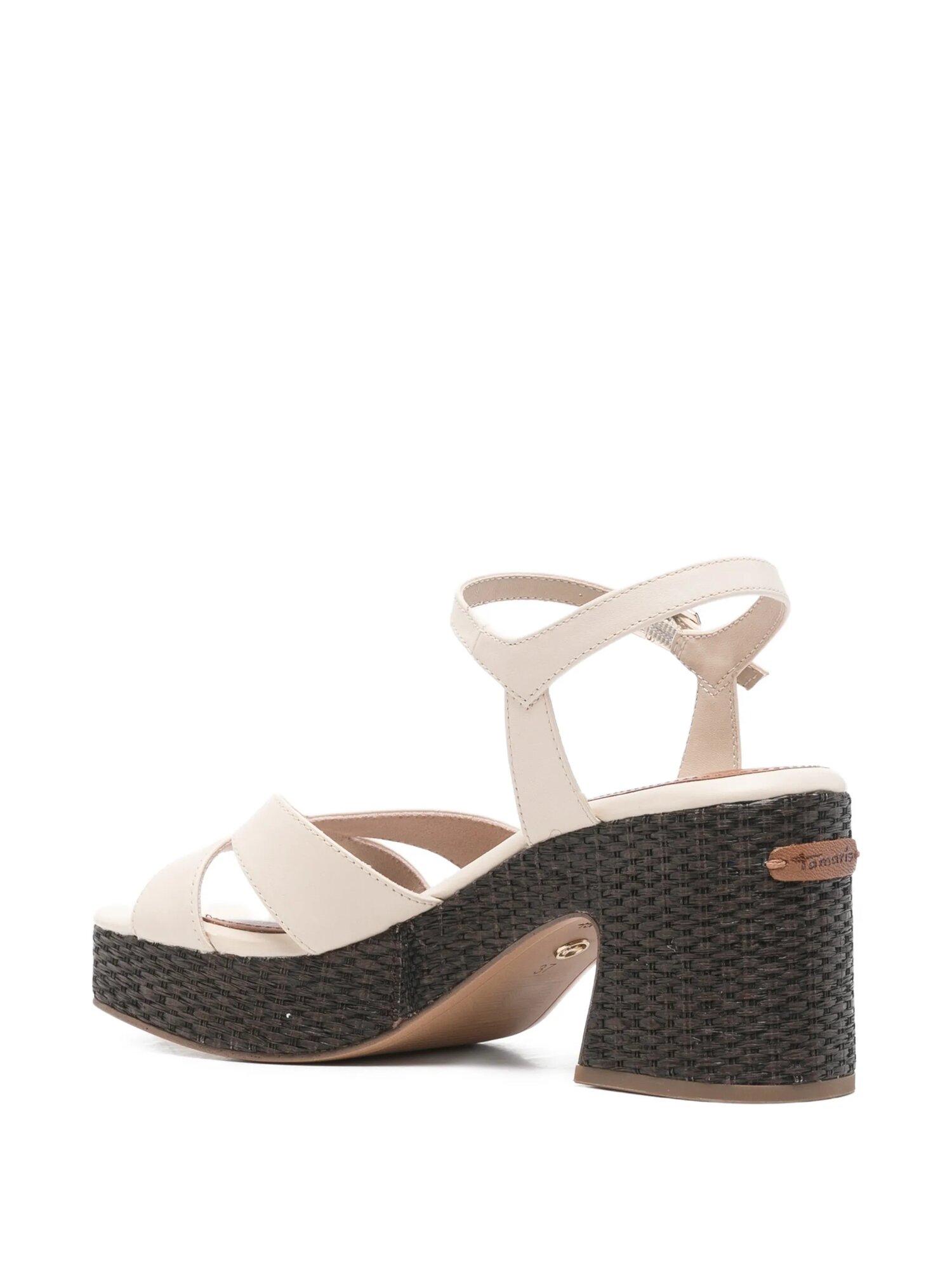 Босоножки Tamaris Criss-cross platform sandals, размер 39 EU, разноцветный — фото 1