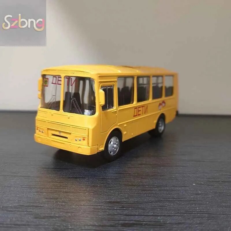 Машинка-модель ЗИЛ, масштаб 1/43, желтая, 16 см, из сплава и ABS пластика, игрушка для детей от 3-5 лет