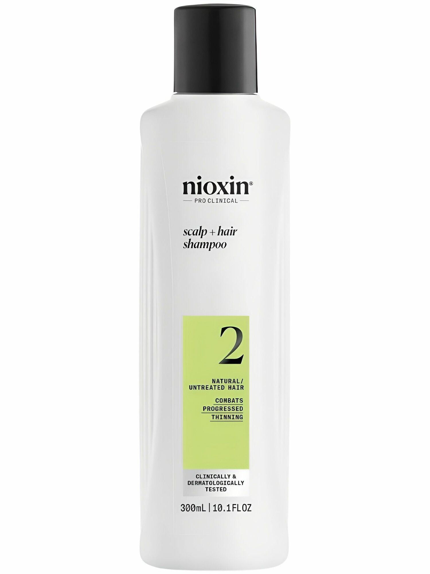 Nioxin - System 2 Scalp + Hair Shampoo, Шампунь для укрепления натуральных волос, 300 мл