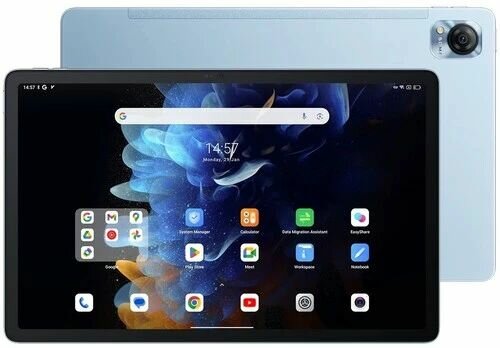 11,5" Планшет Blackview MEGA 1 LTE (MEGA 1 LTE) 256 ГБ голубой - 2000x1200, IPS, 8x2 ГГц, 8 ГБ, 8800 мА*ч, Android