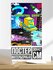 Постер на стену Geometry Dash pattern