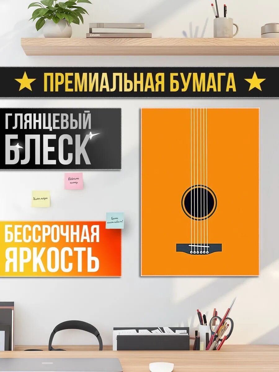Постер на стену Гитара — фото 1