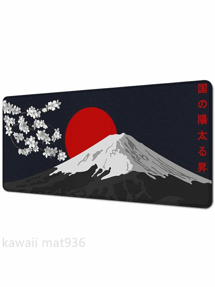 Sakura Коврик для мышки, XXXL, красный, черный