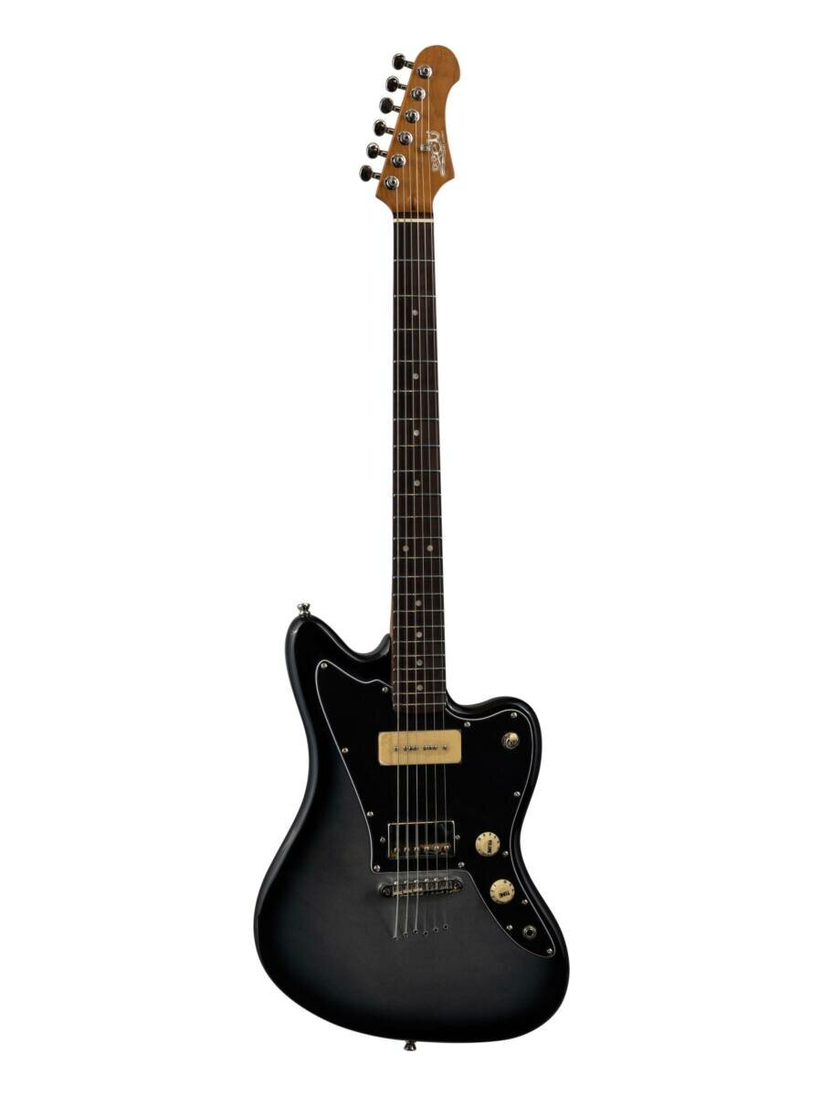 JET JJ-350 Baritone Moonburst Электрогитара баритон серия Q3