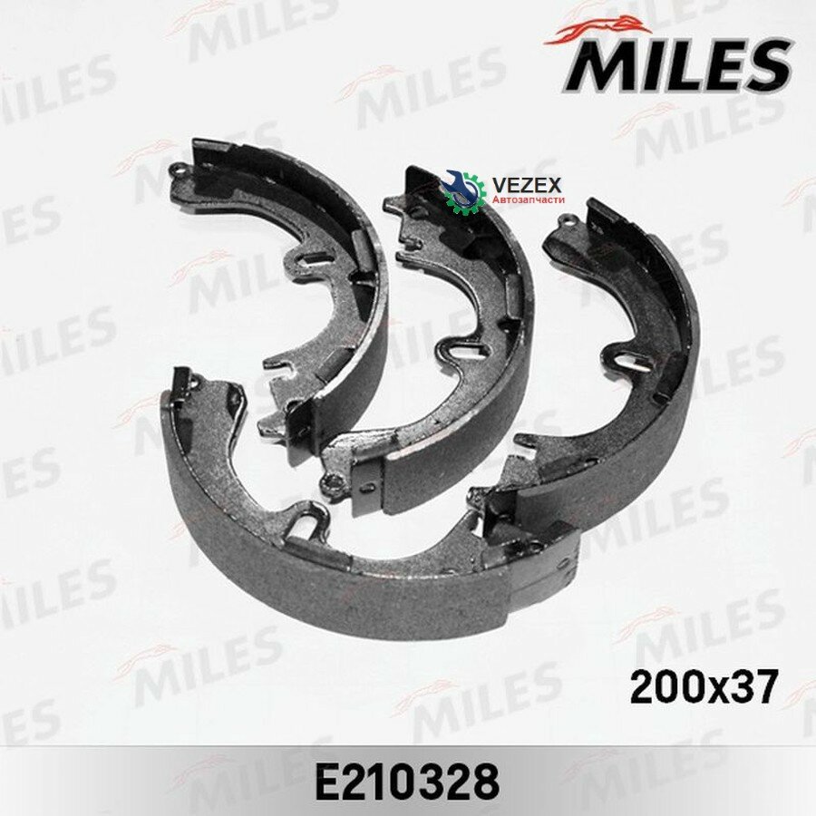 MILES E210328 Колодки тормозные барабанные, комплект