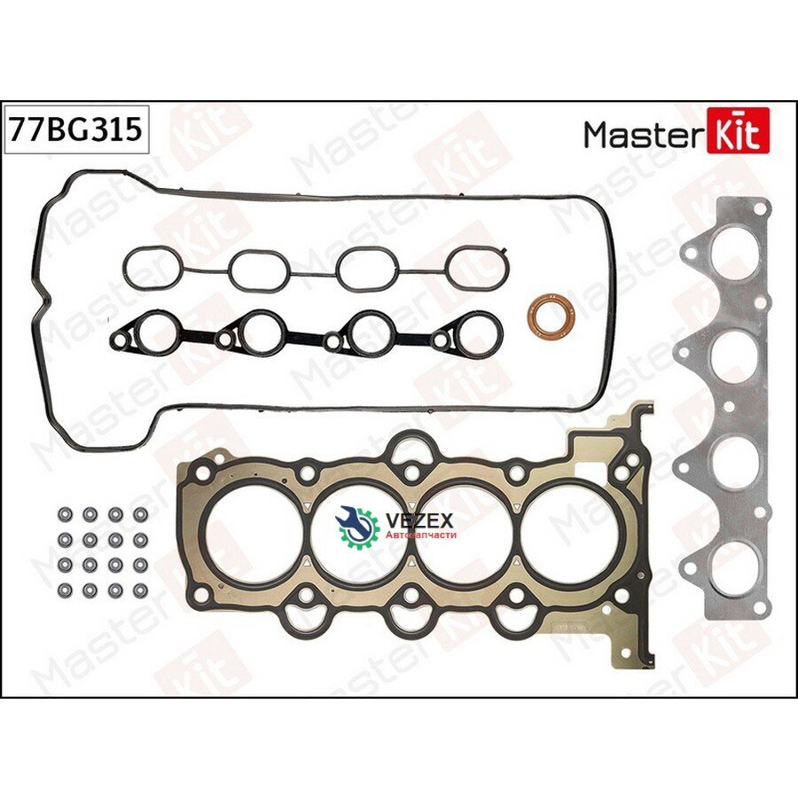MASTERKIT 77BG315 Комплект прокладок ГБЦ