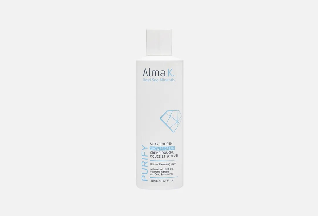 Alma K. SILKY SMOOTH SHOWER CREAM Очищающий крем для душа 250мл